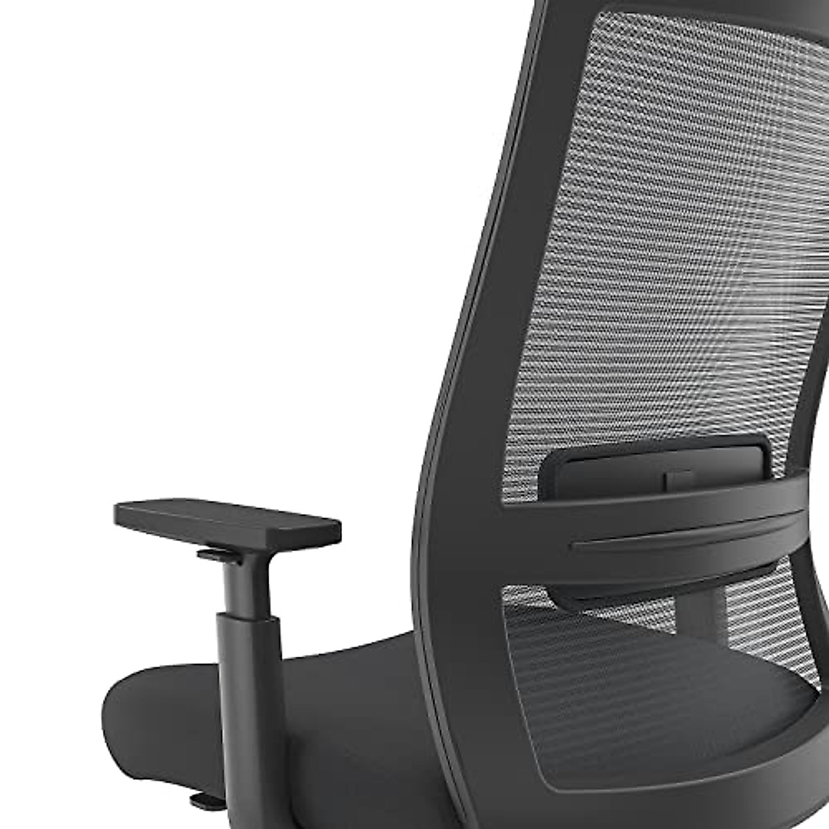 STAPLES Union & Scale 24328573 Marrett Mesh and Fabric Task Chair Black (53249)
