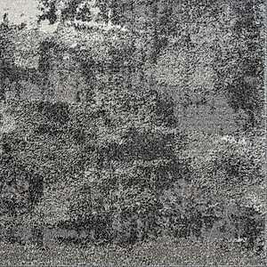 LUXE WEAVERS Euston Collection 7681 Dark Grey 8x10 Modern Abstract Area Rug