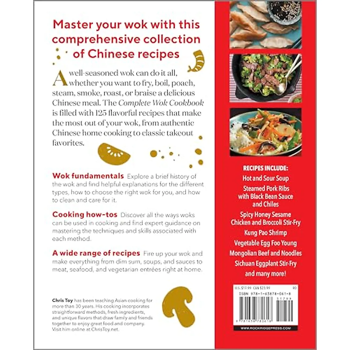 Complete Wok Cookbook: 125 Classic Chinese Recipes to Steam, Braise, Smoke, and Stir-Fry