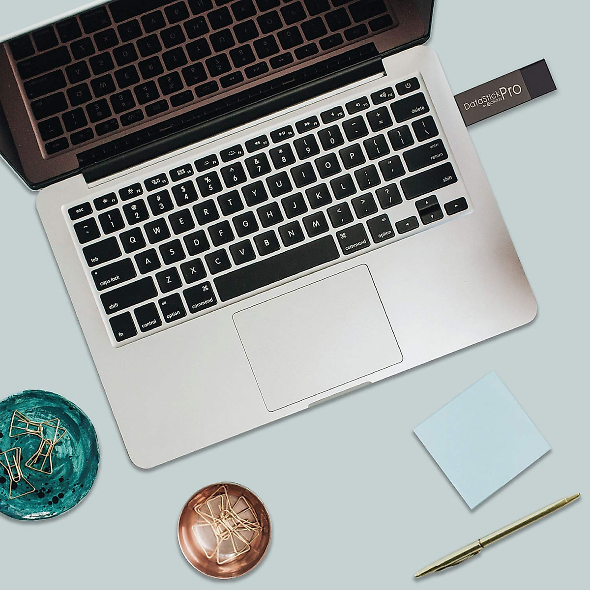 Centon DataStick Pro USB 2.0 Flash Drive 8GB x 25, Grey