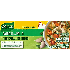 Knorr Cube Bouillon, Chicken, 24 cubes, 9.3 oz