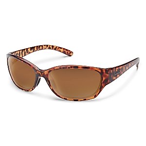 Suncloud Duet Polarized Sunglasses – 100% UV Protection – Comfortable Fit, Trendy Design – for Men & Women – Tortoise + Polarized Brown Lenses