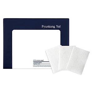 [PKY] Pyunkang Yul 1/3 Cotton Pad (160ea) / Gentle Cotton Pads, Skin-Friendly, Toner Application, Sensitive Skin, Korean Beauty, Thin & Soft Texture, Skincare essentialsB07TP2SMRD