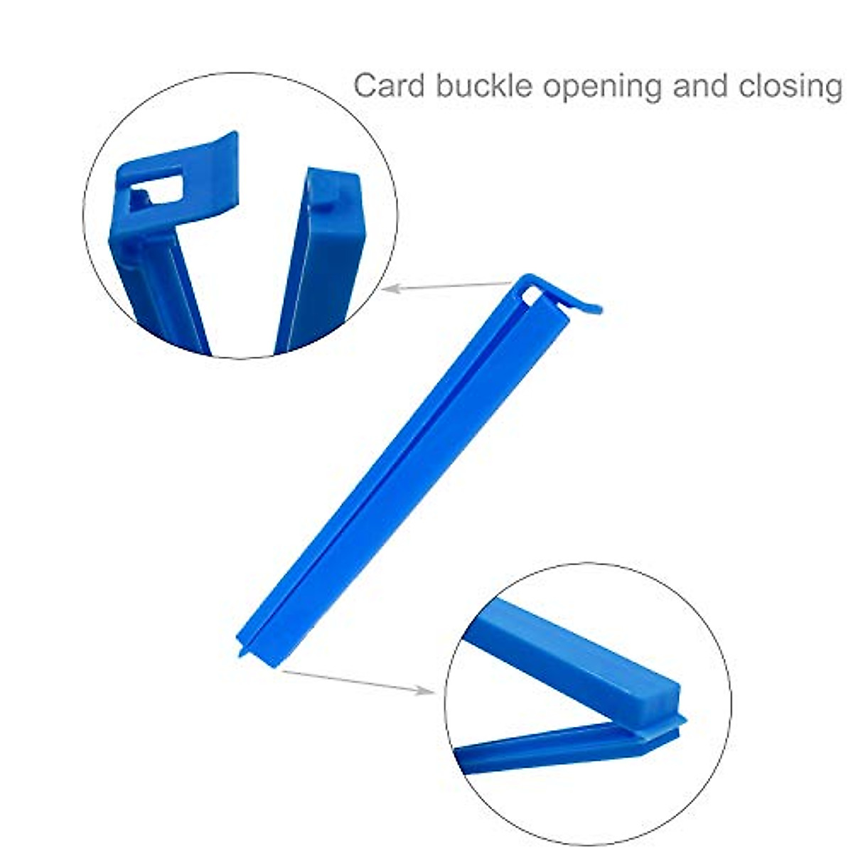 10 Pack Sealing Clips for Food,Bag Clips Plastic Sealing Clips for Food and Snack Bag Fresh Keeping Clamp Sealer For Kitchen (Random Colors)