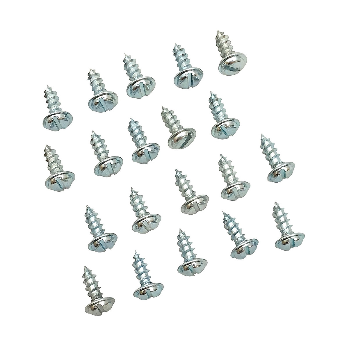 Frost King ZP1 Screws and Clips for Furniture Re-Webbing, Silver, 20 Pieces