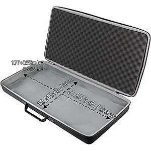 co2CREA Hard Case Replacment for Numark Mixtrack Pro 3 / Platinum FX DJ Controller