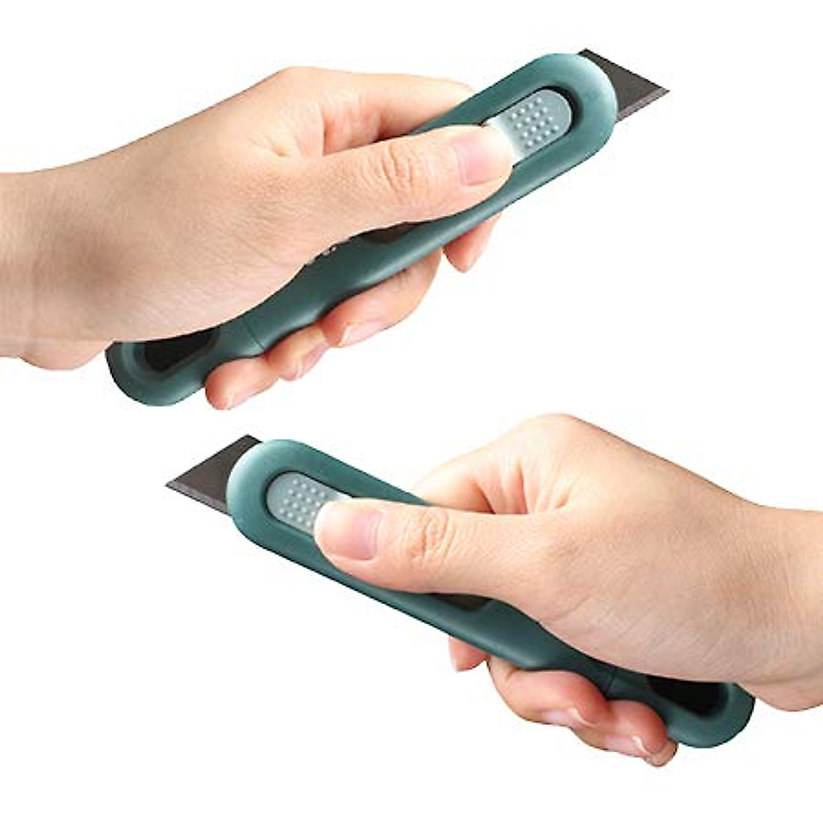 Nova Disposable Safety Knife, Utility Knife, Box Cutter, Fixed Compact Cut, Ambidextrous Feature, Ideal for Food Industry, Warehouse, for Cutting Boxes, Cartons, Packing. (3 Pack)