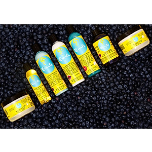 Curls Blueberry Bliss Twist-N-Shout Cream - 8 oz, for the Perfect Twist Outs and Braid Outs, for All Natural Types, Adds Sheen, Moisture, and Definition to Hair