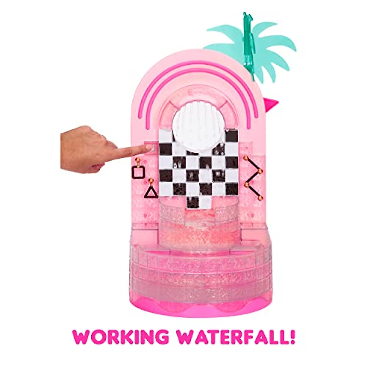 L.O.L. Surprise! Shine On Salon & Spa 5-N-1 Playset with 65+ Surprises- Working Waterfall, Light-Up Mirror, Full 360 Play and Accessories, Holiday Toy, Great Gift for Kids Girls Boys Ages 4 5 6+ Years Old