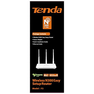 Tenda Wireless WiFi Router (N301)