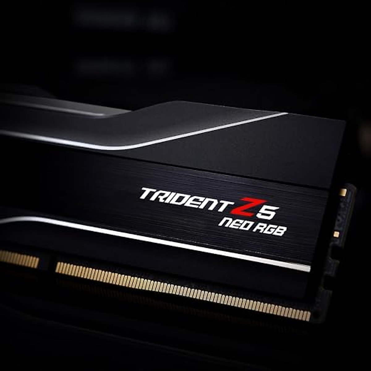 G.SKILL Trident Z5 Neo RGB Series (AMD Expo) DDR5 RAM 64GB (2x32GB) 6000MT/s CL30-40-40-96 1.40V Desktop Computer Memory UDIMM - Matte Black (F5-6000J3040G32GX2-TZ5NR)