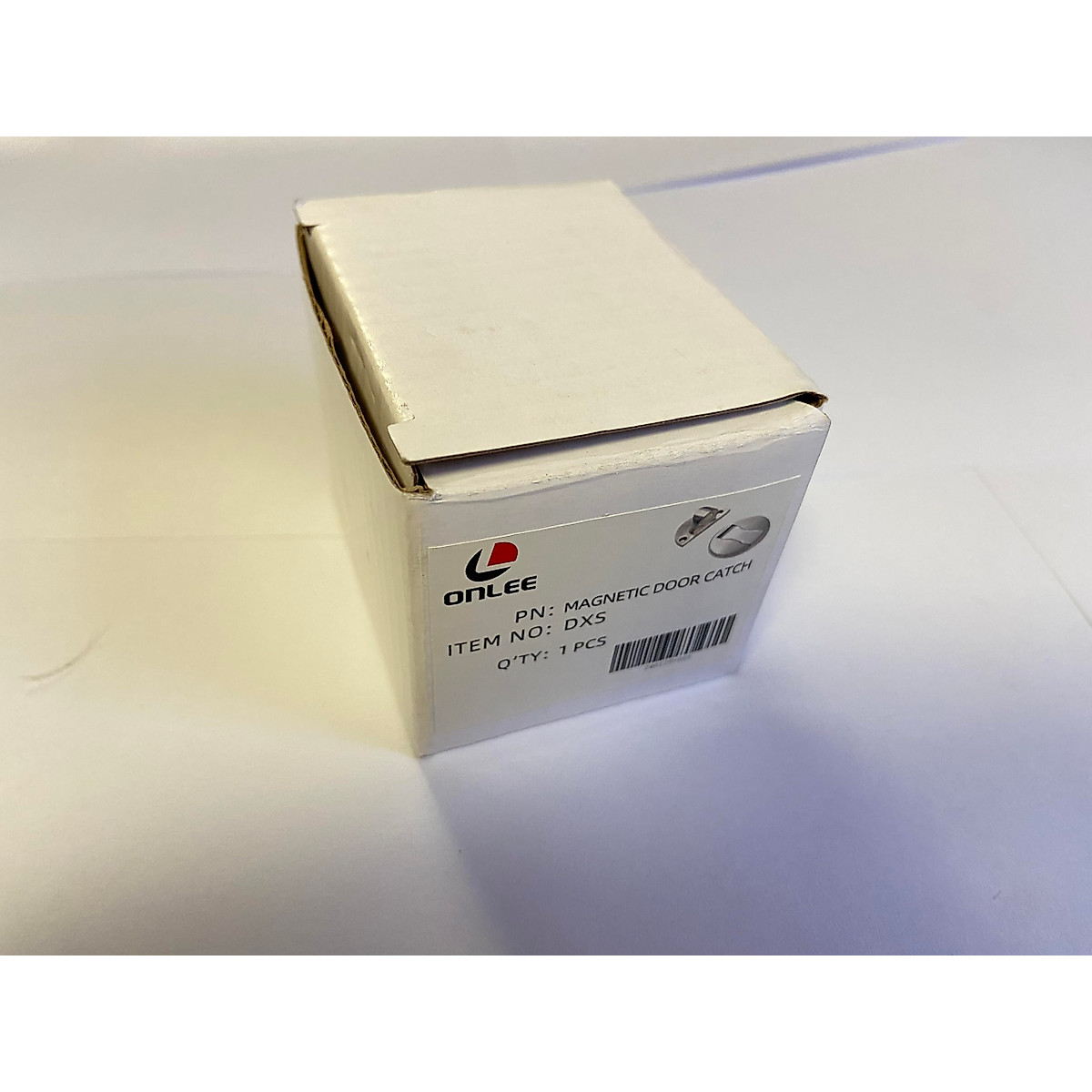 Door Stop, Magnetic Door Catch Doorstop Heavy Duty Brushed Finish with Screw Mount 304 Stainless Steel --Silver