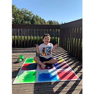 Art3d Liquid Fusion Activity Play Centers for Children, Toddler, Teens, 12" X 12" Pack of 9 Tiles