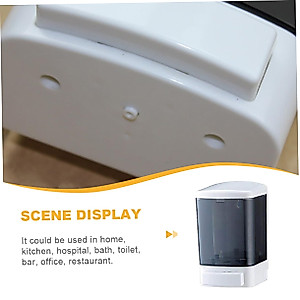 Luxshiny Plastic Easy Refill Hand Soap Dispenser Manual Soap Dispenser Bathroom 1000ml Soap Pump