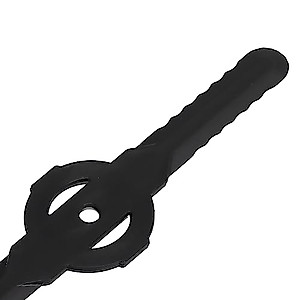 kemengsuer 30Pcs String Trimmer Head Blades, 5.5x1.3inch Plastic Cutter Blades Replacement, Electric Cordless Grass Trimmer Replacement for Garden Lawn