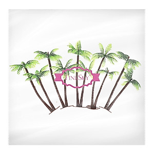BESPORTBLE 5pcs Model Coconut Palm Tree Coconut Palm Tree Train Scenery Miniature Landscape Scenery for Model Train Railway Architectures Diorama DIY Scenery Landscape Green