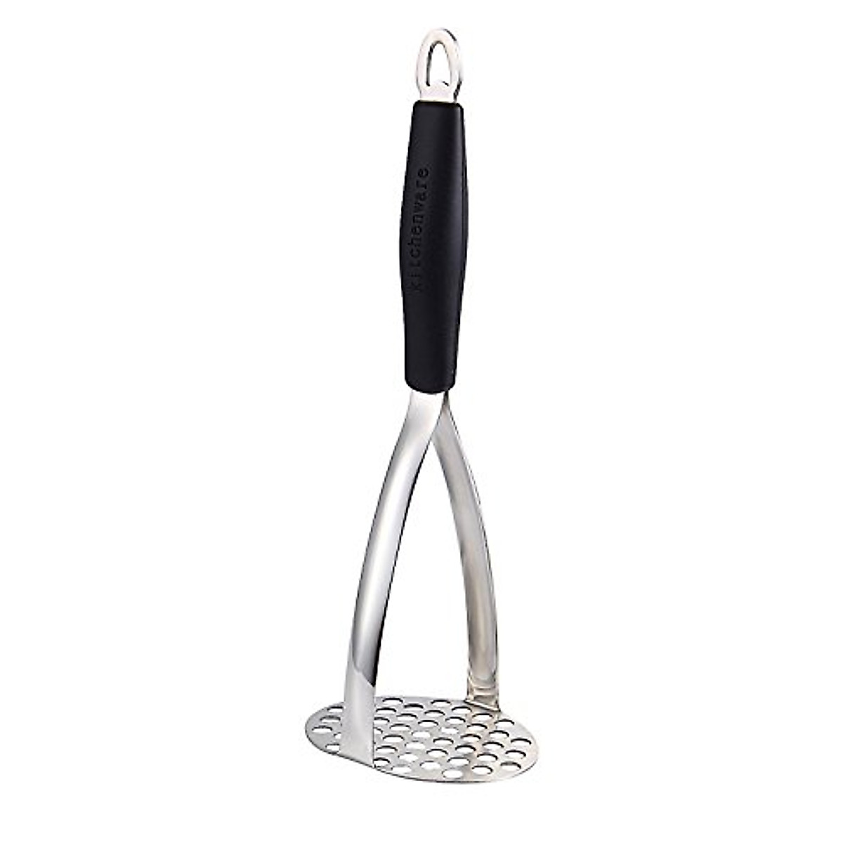 Joyoldelf Heavy Duty Stainless Steel Potato Masher, Professional Integrated Masher Kitchen Tool & Food Masher/ Potato Smasher with Silicone Handle, Perfect for Bean, Vegetable, Fruits, Avocado, Meat