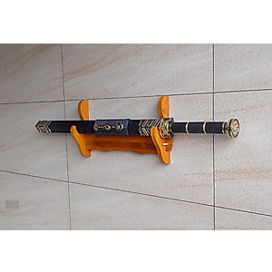 LUCKNIGHT Display Stand Wall- Mounted Sword Holder Samurai Sword Stand Hanger Display Bracket Rack Sword Stand (Color : 1-Tier)