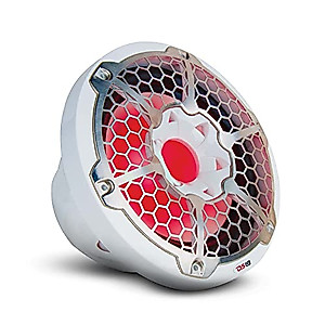 NXL 10" Marine Subwoofer with LED RGB Lights 300 Watts Rms SVC 4-Ohm -White