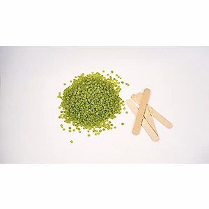 Huini Herbicos Body Hair Remover Hard Wax Beans Aloe Vera All Skin - 17.64 oz