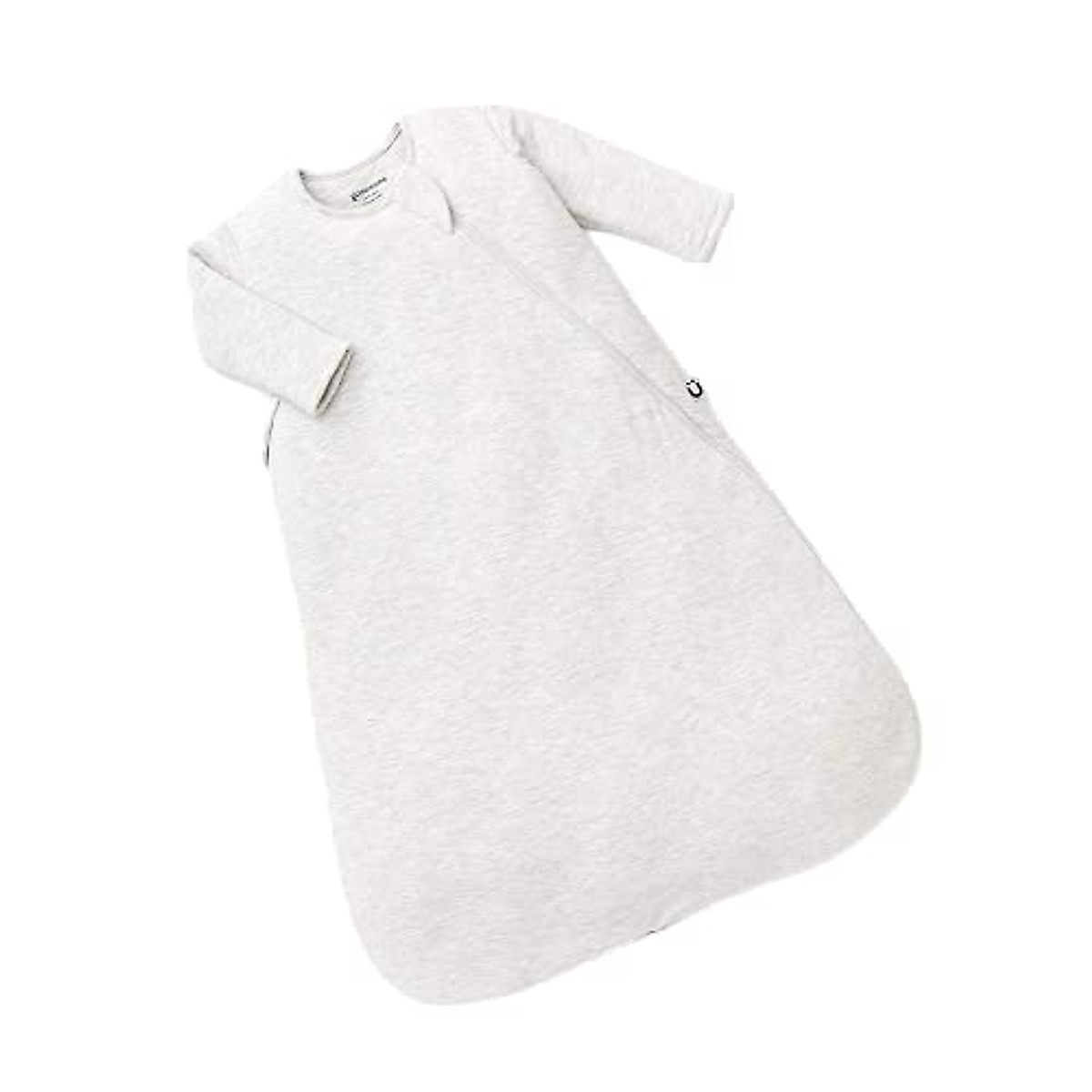 GUNAMUNA Unisex Baby Long Sleeve Sleep Bag, 2.6 TOG, Easy Diaper Change Zipper, Heather Grey, 9-18 Months