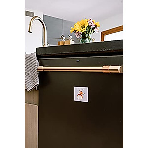 Dog Butt Funny Clean Dirty Dishwasher Magnet, Reversible Dish Washer Refrigerator Sign, Funny Corgi Butt, Double Sided Strong Kitchen Flip Indicator, Bonus Universal Magnetic Plate, Animal Magnet