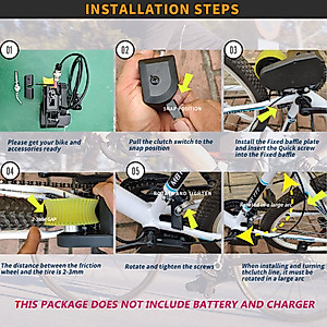 DIY Electric Bike Conversion kit 250W Electric Bike Brushless Motor and Controller for E-Bike Bicycle Booster 48V Electric Bike kit 36v Bike Motor kit Mountain Bike Modification Parts