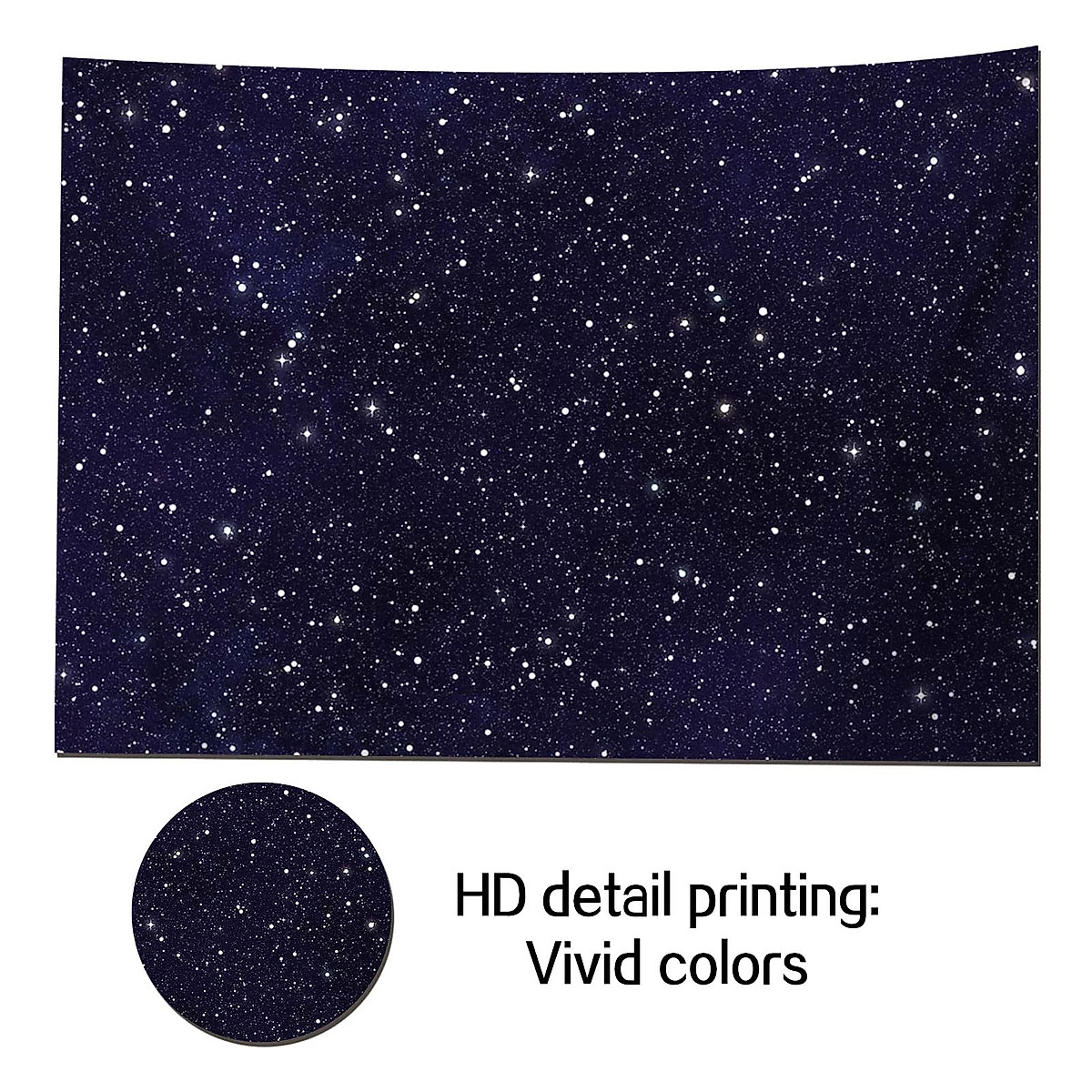 7x5FT Soft Fabric/Polyester Night Sky Star Universe Space Starry Photography Backdrops Kids Boy or Girl Birthday Party Decor Photo Background Banner