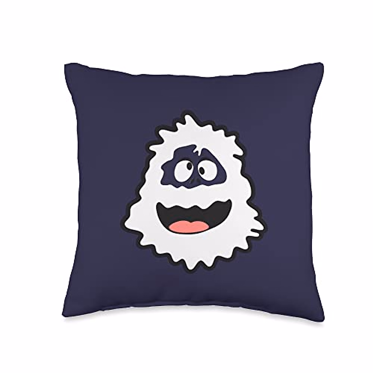 Me 2 a Tee Creations Christmas Collection Abominable Snowman Bumble Funny Fun Christmas Graphic Design Throw Pillow, 16x16, Multicolor