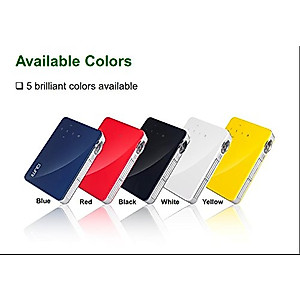 Vivitek Qumi Q5 500 Lumen WXGA HD 720p HDMI 3D-Ready Pocket DLP Projector with 4GB Memory (Black)