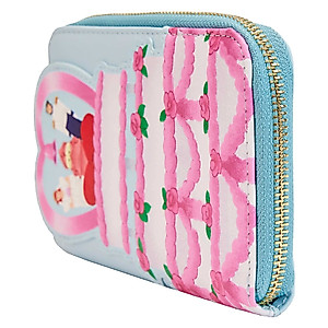 Loungefly Disney Little Mermaid Wedding Cake Zip Around Wallet Standard