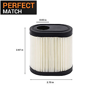 2pack 36905 Air Filter Replacement For Toro Recycler 22 GTS 6.5HP 20016 20017 Tecumseh 740083A LEV100 LEV115 LEV120 OVRM105 OVRM65 TVS115 TVS120 Toro Craftsman Lawn Mower Air Cleaner