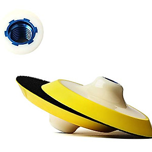 6" Diamond Sanding/Polishing Pads Backer Pad with 5/8"-11 Thread for Angle Grinder Polisher