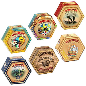 TORTUGA Provenance Rum Cake Variety Pack – 4 oz. - 6 Pack - The Perfect Premium Gourmet Gift for Stocking Stuffers, Gift Baskets, and Christmas Gifts - Great Mini Cakes for Delivery