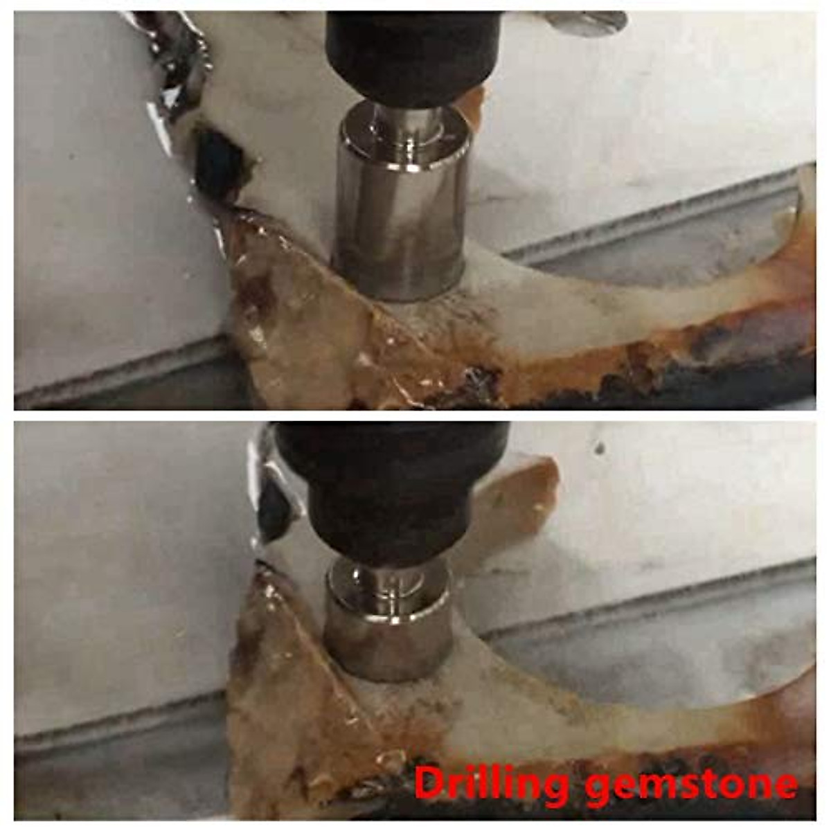 JINGLING Diamond Drill Bits Set 1/2" 3/4" Tile Hole Saw Masonry Tools for Stone Glass Pack of 2Pcs