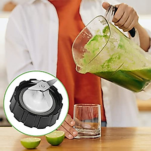 Replacement Parts For Hamilton Beach Blender Blades with Blade Gasket Blender Base Bottom Cap and 2 Rubber O Ring Sealing Ring Gasket