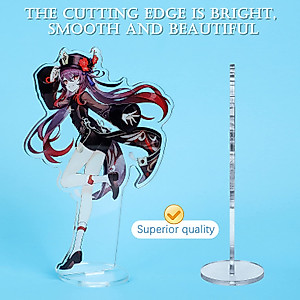 Genshin Impact Characters Acrylic Stand Figure,Colorful and Exquisite Character Design for Game Fans' Collection (Baal)