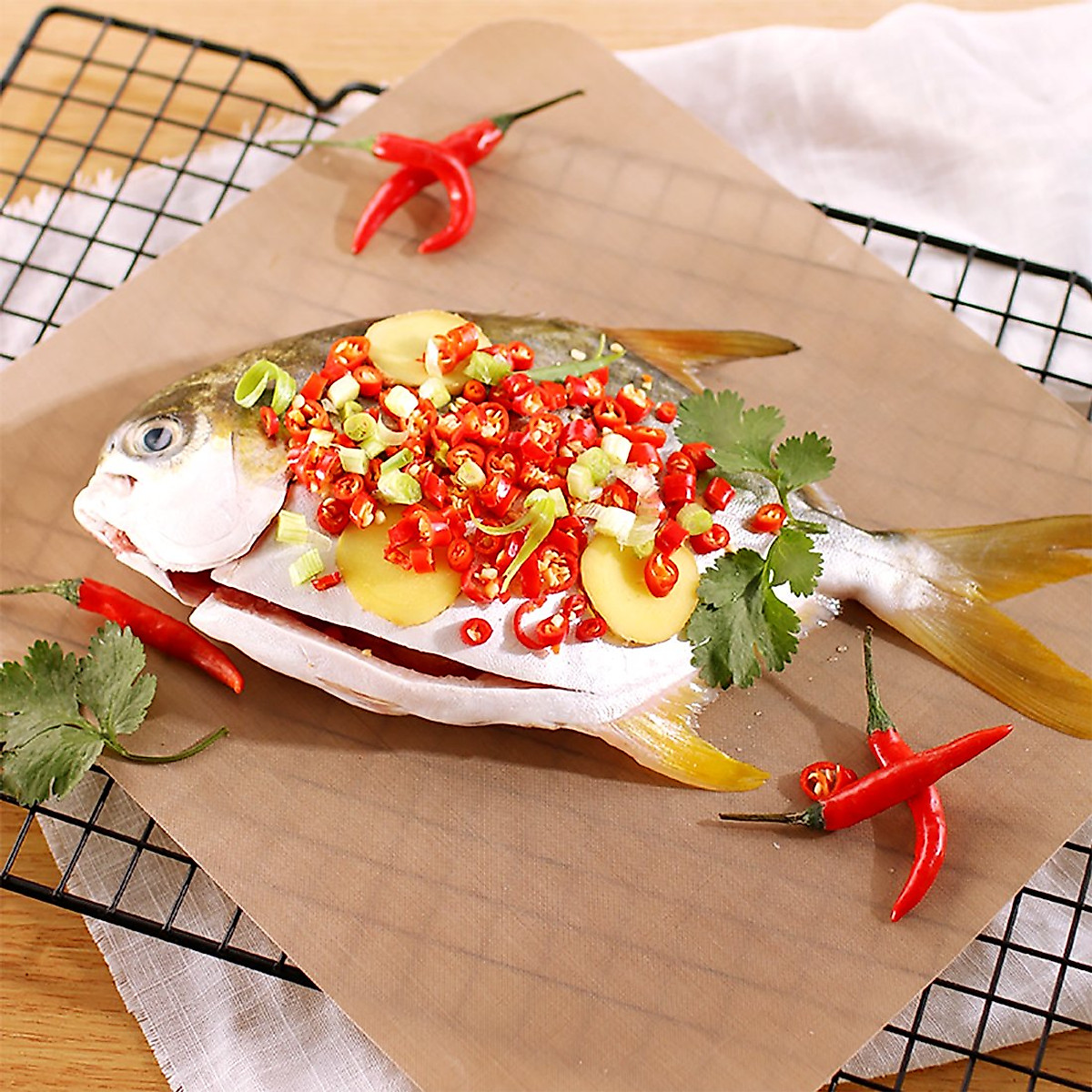 5 Pack Non Stick Teflon Sheet, Bantoye 16 x 24" PTFE Transfer Sheet Heat Resistant Craft Mat for Heat Press