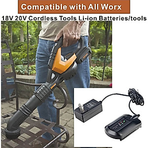 Anoitd WA3742 Replacement for Worx 20V Battery Charger WA3732 Compatible with Worx 20V