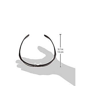 Howard Leight by Honeywell Vapor II Sharp-Shooter Shooting Glasses, Clear Lens (R-01535)