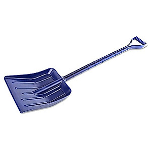 MnM-Home Extra Strong One Piece Construction, Kids/Toddler Plastic Snow – Beach Sand Shovel. Two Set, Red-(Girl) Blue-(boy). (2, Multi)
