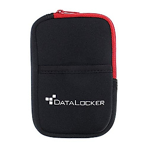 DataLocker 1TB SSD External Hard Drive for Mac, Windows, & Linux - Portable SSD Hard Drive with Password Protected Hardware Encrypted SSD, Touchscreen, TAA Compliant, & IP64 Dust/Water, USB-C/USB-A