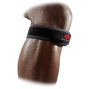 McDavid Adult Patella Knee Strap, Adjustable Support, Fits Left & Right Knee, Fits Men & Women, Adult M