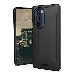 URBAN ARMOR GEAR UAG Case Made for Motorola Edge+ Plus 5G UW, Edge+ Plus 2022 Scout Black, Rugged Heavy Duty Shockproof Impact Resistant Slim Fit Protective Cover