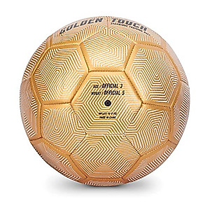 SKLZ Golden Touch Weighted Soccer Technique Training Ball, Size 5
