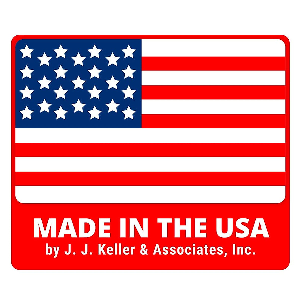 Directional Exit Left Exit Sign - 12" x 8.5" Permanent Self Adhesive Vinyl with Rounded Corners for Light-Duty Indoor and Outdoor Use - J. J. Keller & Associates