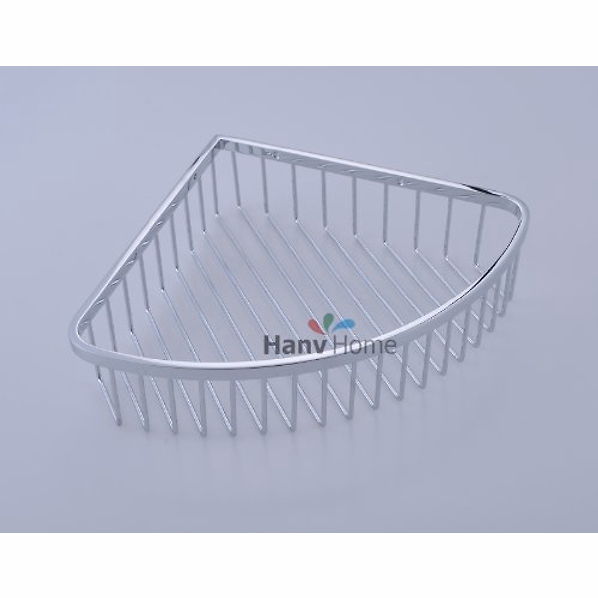 HANEABTH Stainless Steel Wall Mount Corner Shower Caddy for Bathroom, Polished Chrome