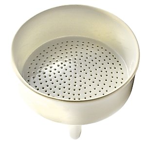 EISCO Buchner Funnel, 25cm - Porcelain - Straight Sides, Perforated Plate