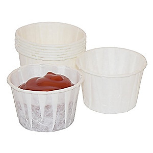 KITBIT 2 oz, Paper Souffle Portion Cups - Value Set of 500