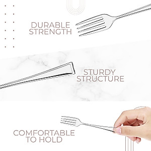 Exquisite Clear Plastic Mini Forks 100 CT Tasting Forks Disposable Mini Tasting Forks Mini Plastic Appetizer Forks I Mini Fruit Fork I Tiny Utensils I Cake Fork I Mini Serving Forks…